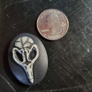 allegra dark and light | Office | Raven Skull Magnet Quoth The Raven ...